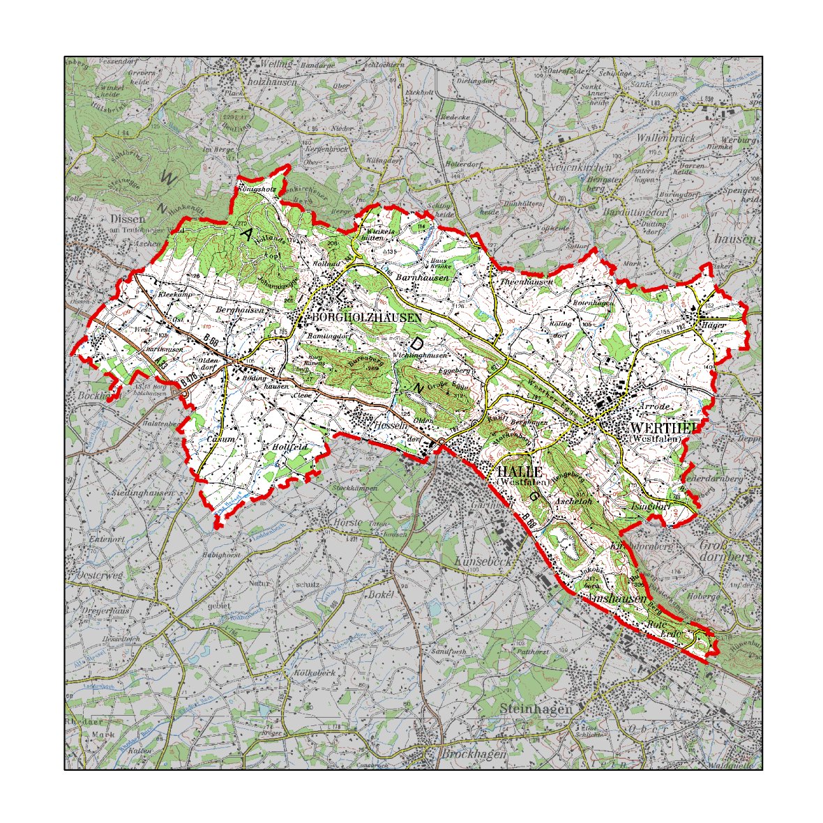 Landschaftsplan Osning | Kreis Gütersloh Homepage